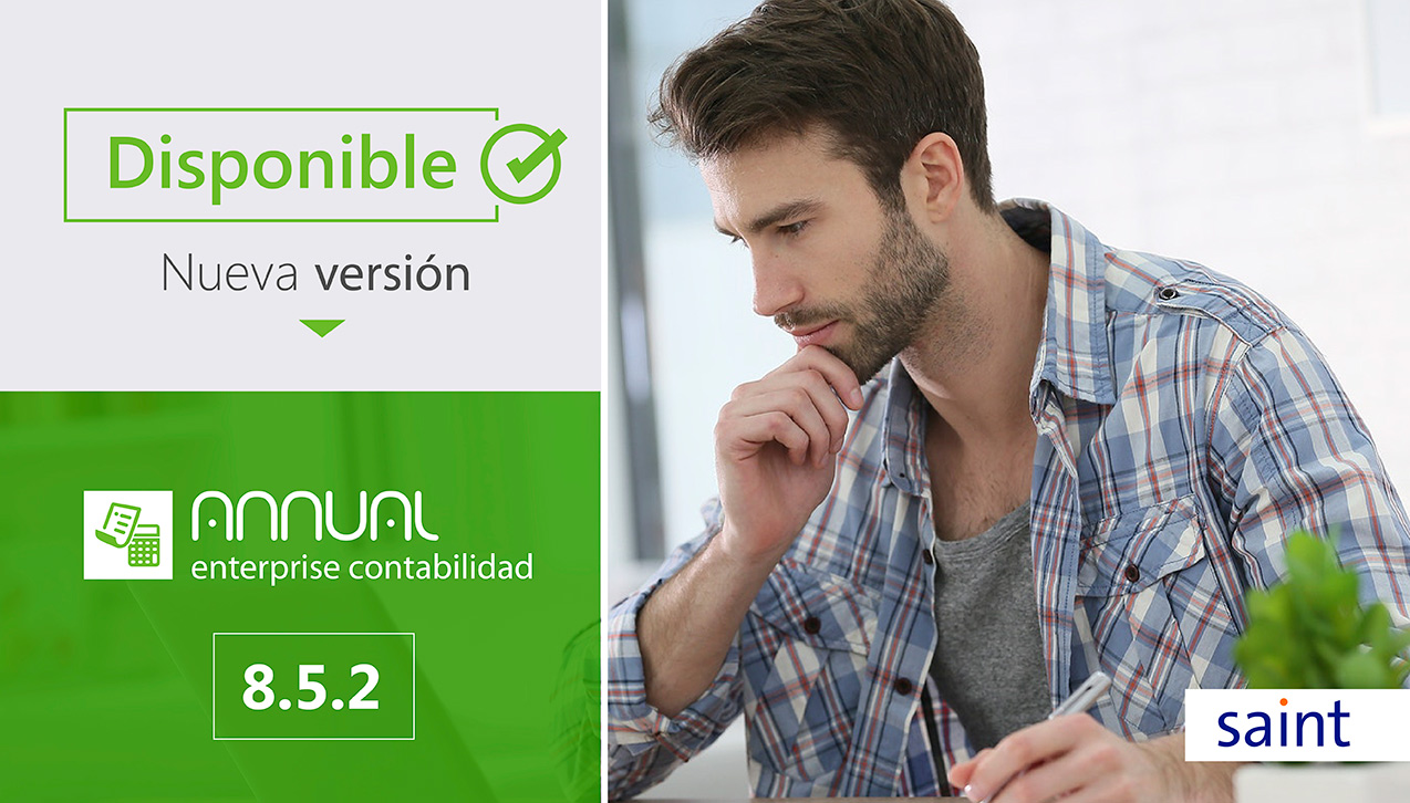 Nueva versión de Annual Enterprise contabilidad 8.5.2